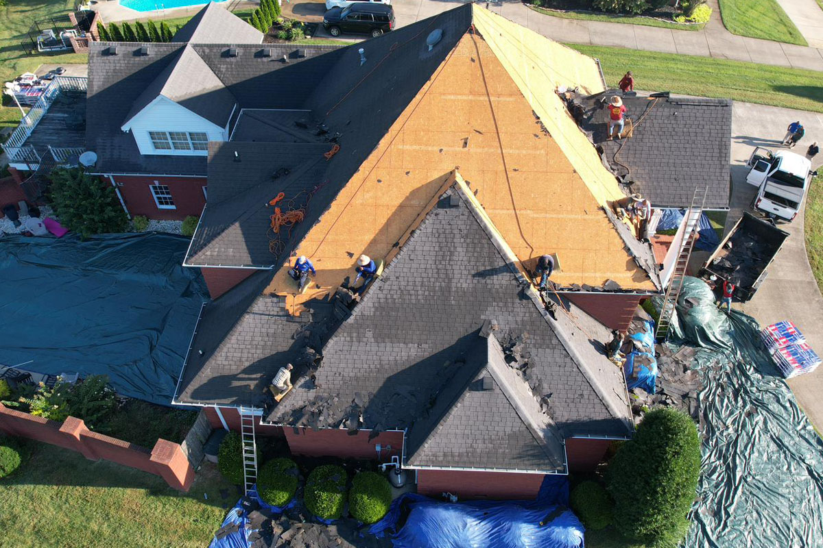 Professional Roof Installation - Martinez Roofing Construction